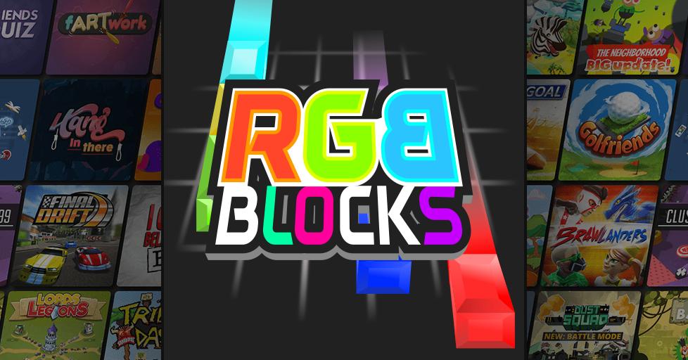 RGB Blocks - Be the last of the game - AirConsole