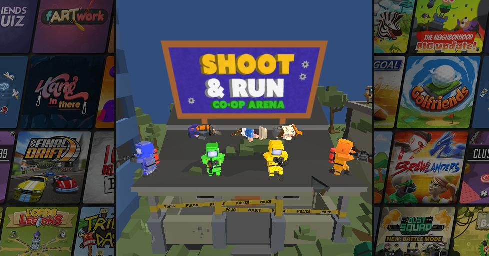 Shoot&Run - Coop Arena - AirConsole